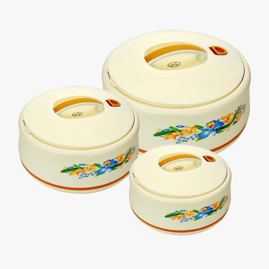 Rolex Casserole Food Warmer Hotpot 3 Pcs sets - Hommold